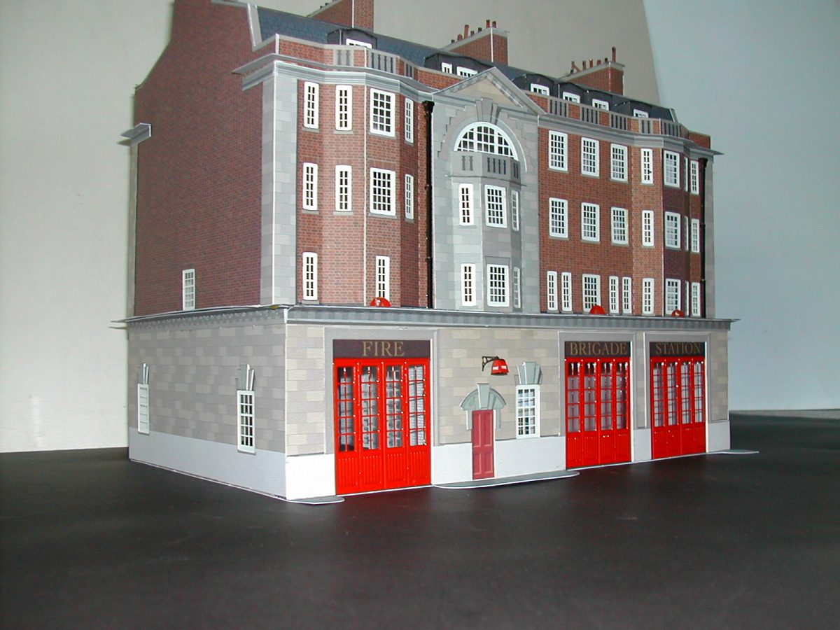 1:76 – Cardboard Kits – Fire Brigade Models