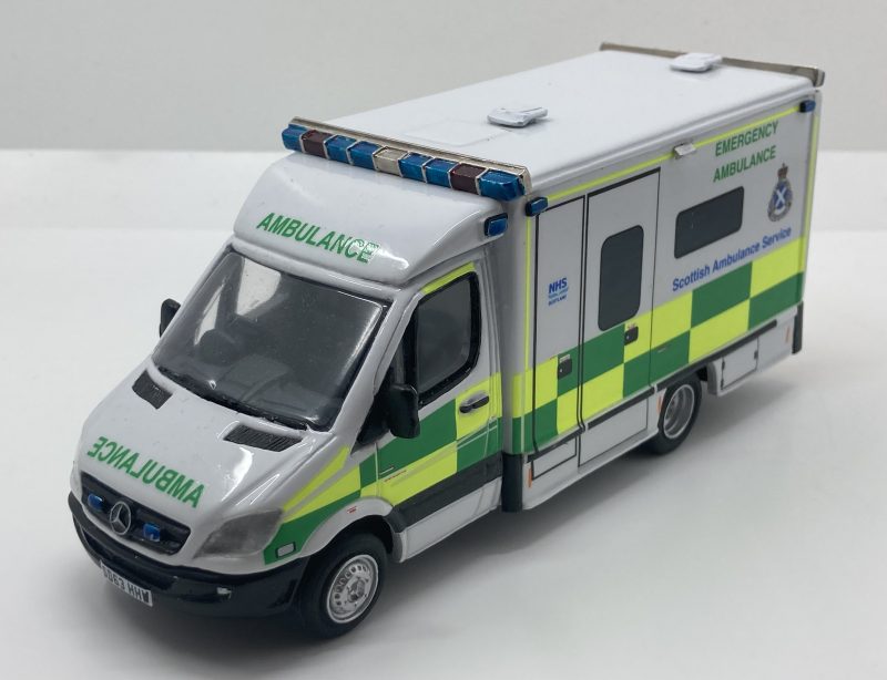 Scottish Ambulance Service 2nd generation Mercedes Sprinter – Fire ...