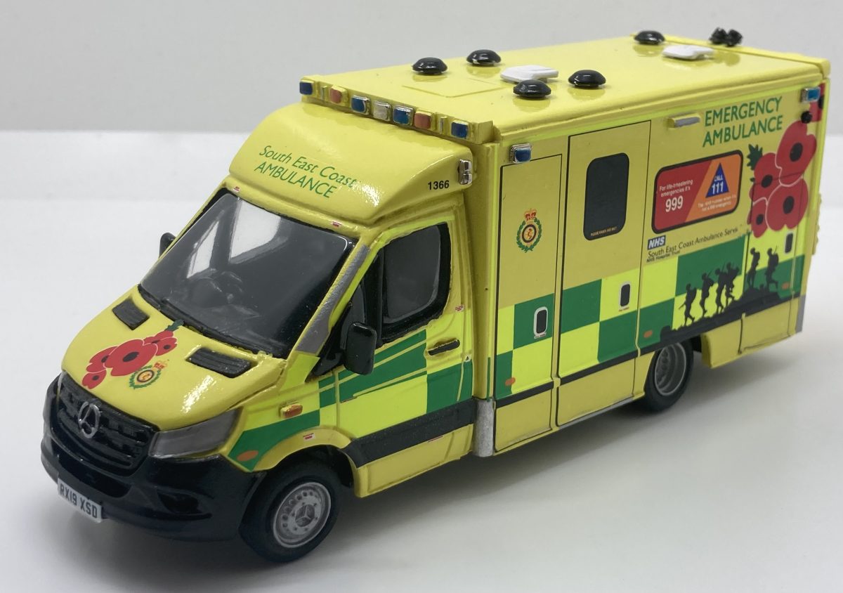 South East Coast Ambulance FAST 2nd generation Mercedes Sprinter – Fire ...