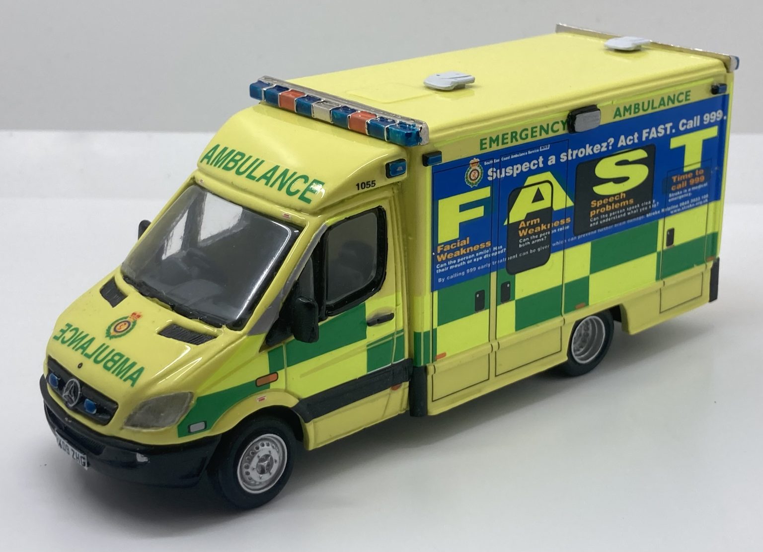 South East Coast Ambulance FAST 2nd generation Mercedes Sprinter – Fire ...