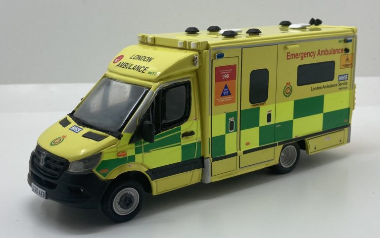 London Ambulance Service 3rd generation Mercedes Sprinter – Fire ...